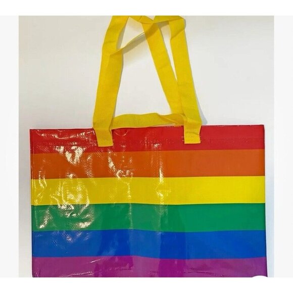 IKEA | Bags | Ikea Storstomma Large Rainbow Reusable Shopping Bag ...